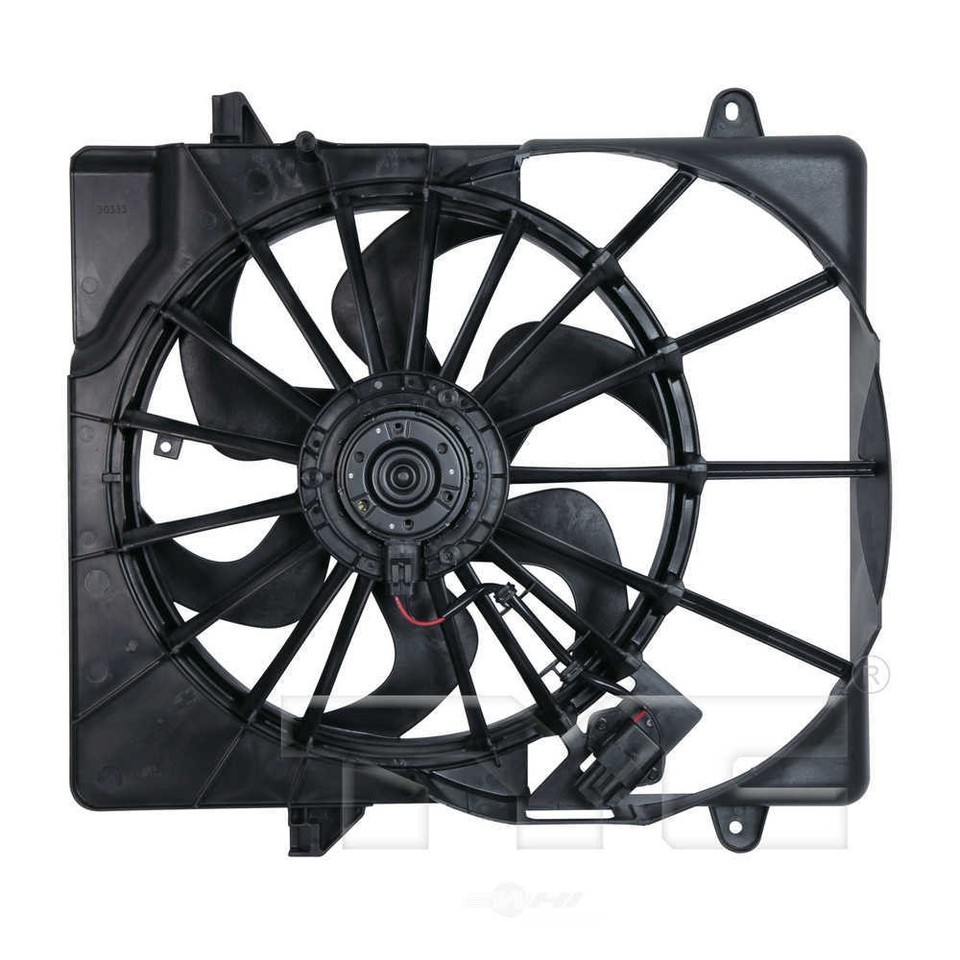 Dual Radiator and Condenser Fan fits 2007-2011 Dodge Nitro TYC ...