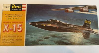 REVELL BOX SCALE X-15 -VINTAGE. Built up model | eBay