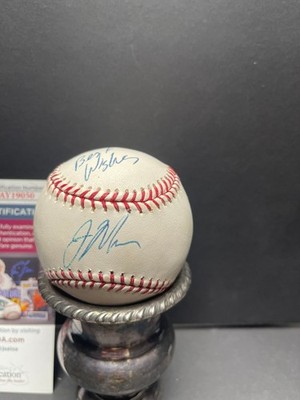 Joe Mauer - Signed Selig Baseball - JSA (AY19050) - "To Terry Best ...