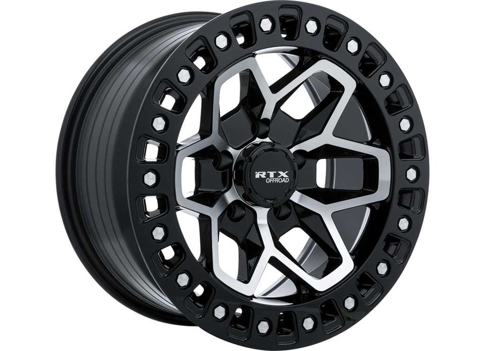 RTX Wheels 083028 Zion 20x9 6x139.7 ET0 CB106.1 Gloss Black Machined | eBay
