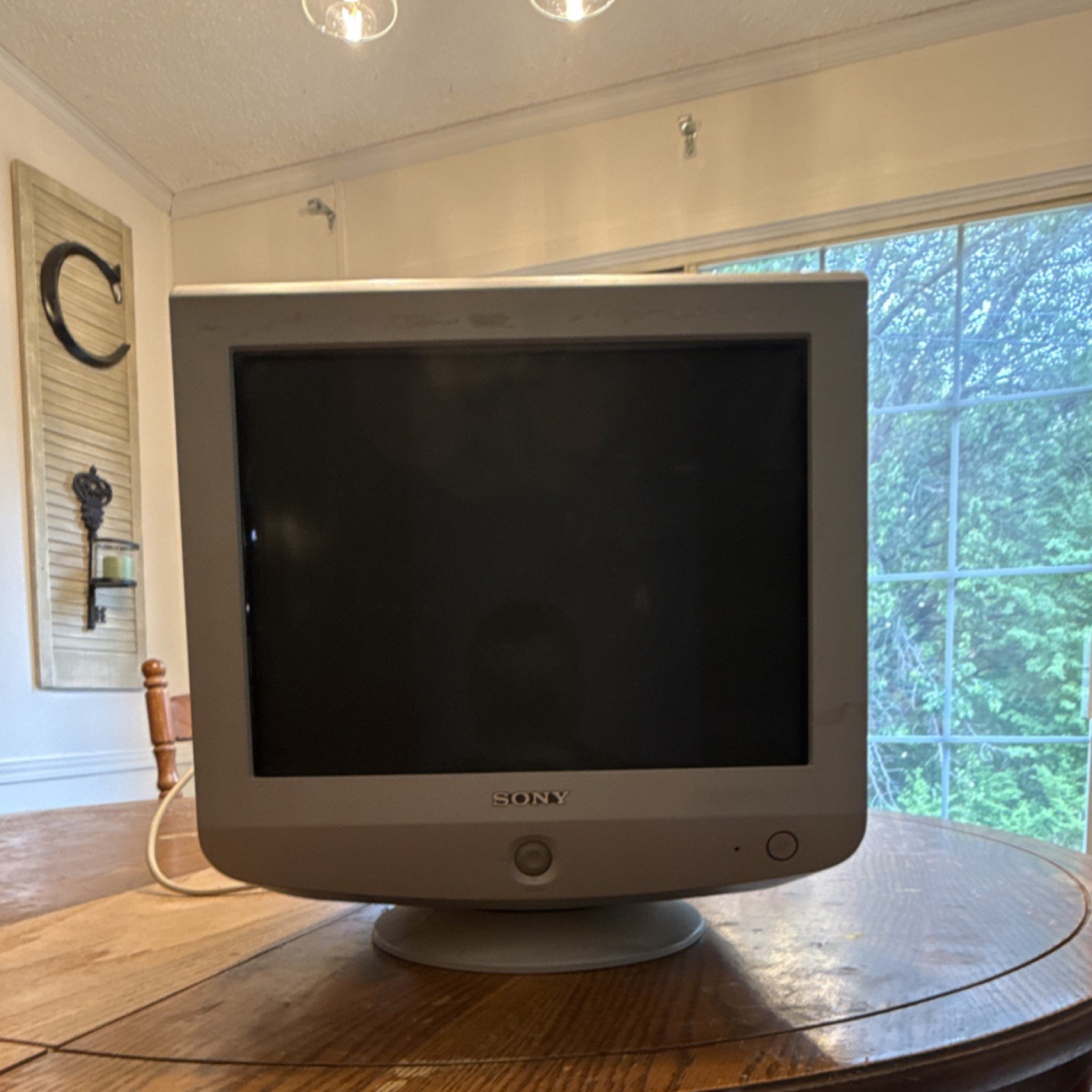 Sony Trinitron HMD-A240R CRT Color Display Computer Monitor Beige MPN ...