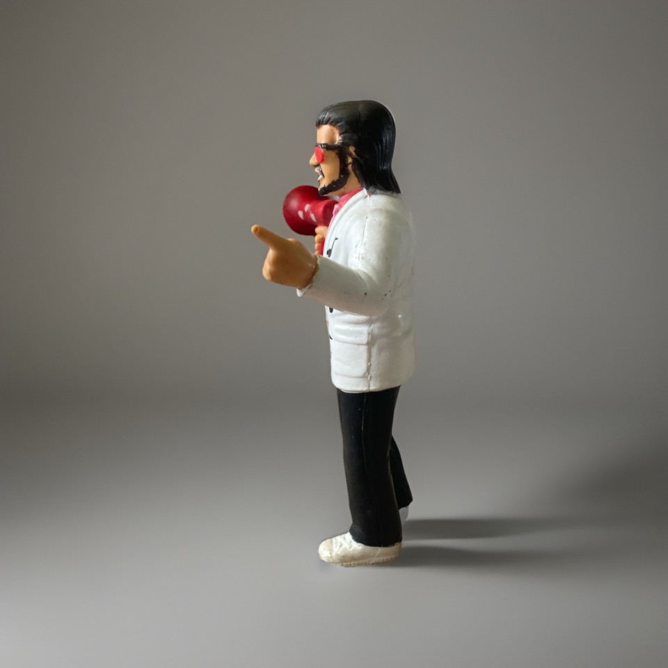 1986 VINTAGE LJN TITAN SPORTS JIMMY HART MANAGER WRESTLING FIGURE WWF ...