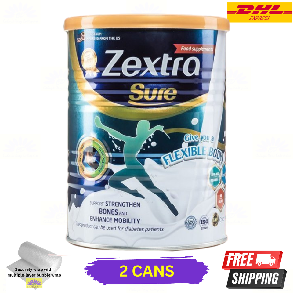 2 X Zextra Sure Milk 400g For Knee Back Pain Bone Strengthen - Express ...