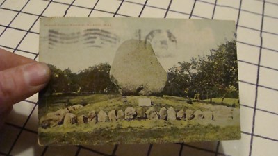 Vintage Postcard: HAVERHILL MASS -- 1912 - HANNAH DUSTAN MEMORIAL used ...