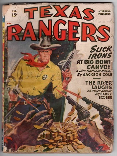 D965 Texas Rangers Feb. 1949 Western Pulp Magazine | eBay