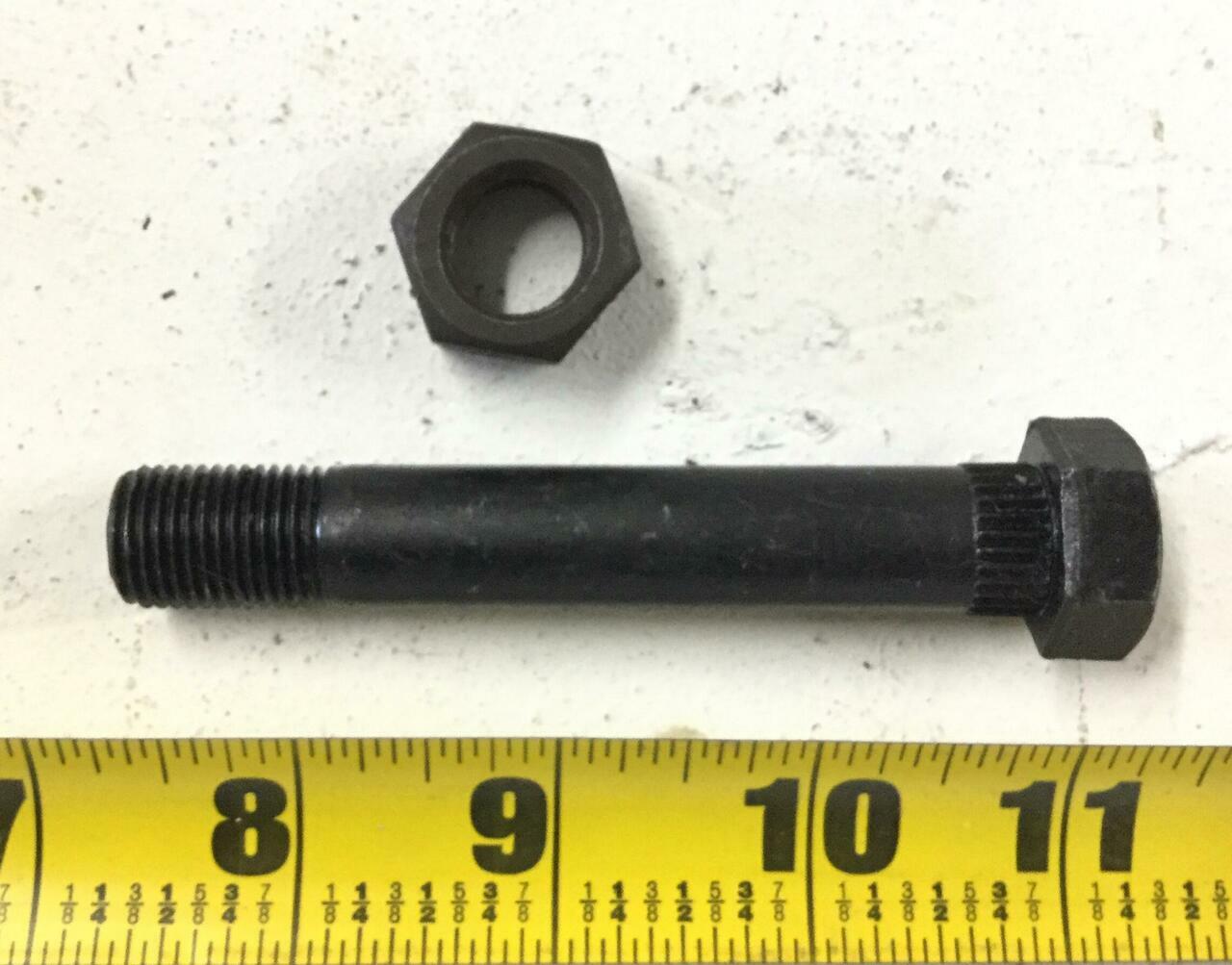 (4) Trailer leaf spring shackle bolts 9/16"-18 x 3-1/2" w/ lock nuts ...