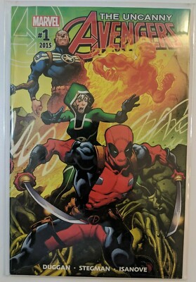 Uncanny Avengers #1 1st Synapse & Shredded Man Marvel Comics Combined ...