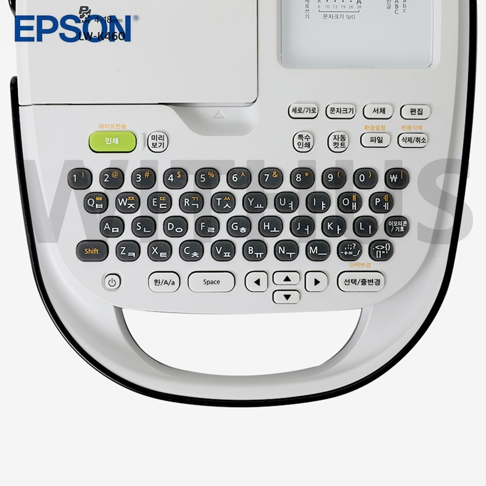 EPSON LW-K460 Label Printer 4~18mm 183x218x58mm 580g *English/Korean ...
