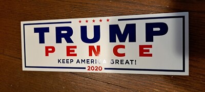 10 - Trump Pence 2020 Bumper Stickers | eBay
