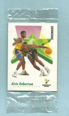 1991-92 Skybox Basketball Mini Hostess Frito-Lay Alvin Robertson #29 ...