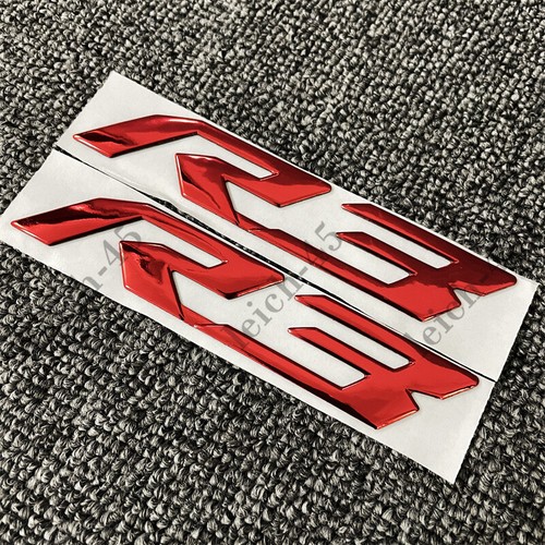 red motorcycle fuel gas tank emblem decals bike car badge stickers for ...