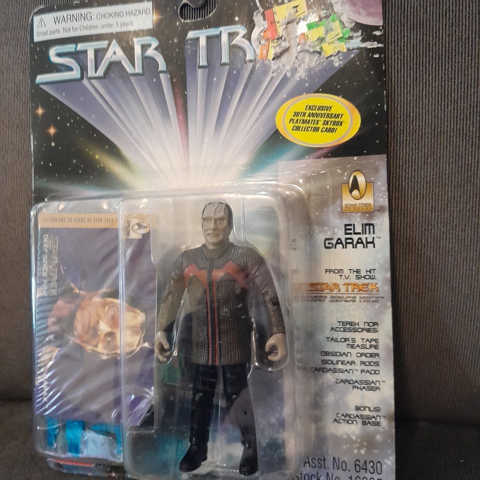 Rare 1996 Star Trek Deep Space Nine Elim Garak figure DS9 Playmates ...
