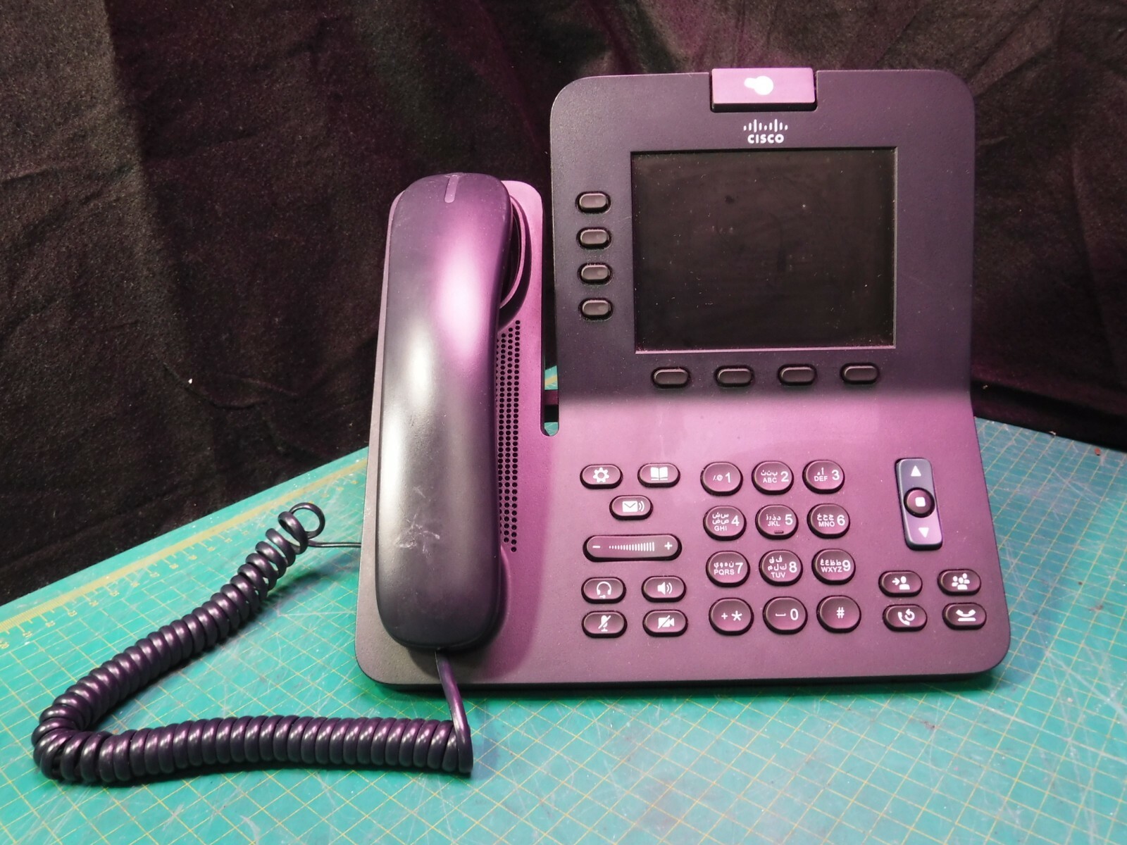 Cisco 4-Line Landline Office VOIP IP Telephone - PoE - CP-8945 | eBay