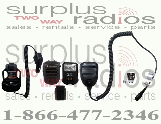 Motorola RLN6551A Long Range Wireless Vehicular Mic Kit for sale online ...