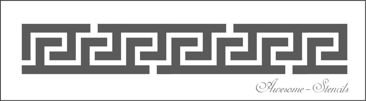 Greek Key Border