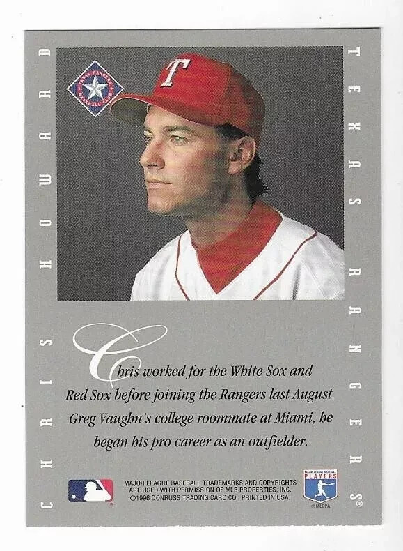 1996 Leaf Signature Extended Autographs #83 Chris Howard | eBay