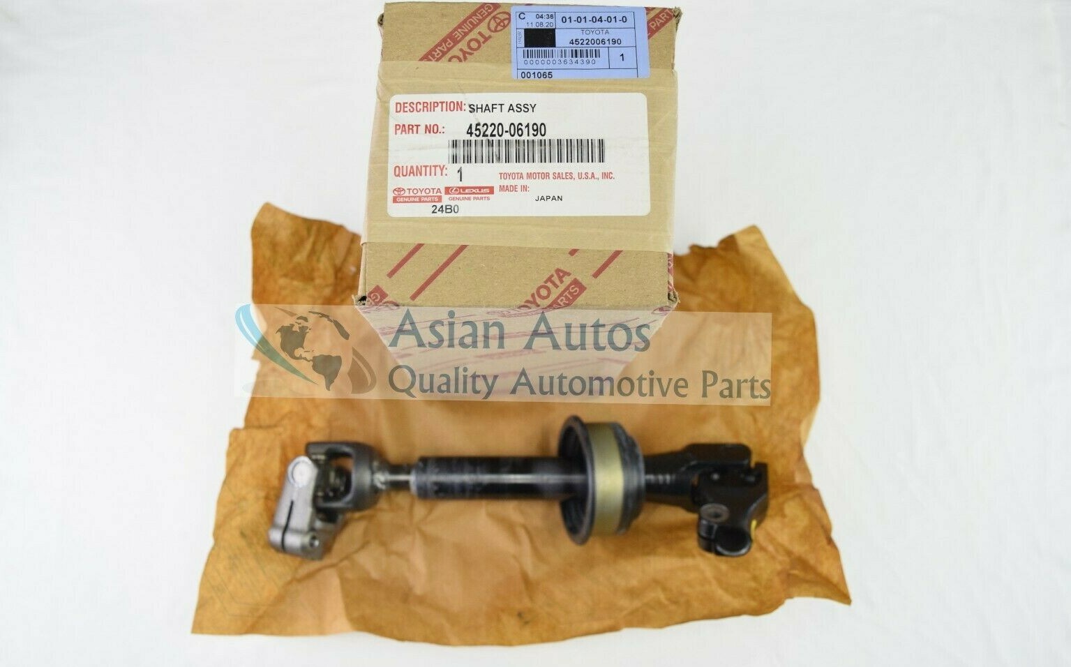 Genuine Toyota Camry 2012-2017 Steering Shaft 4522006190 OEM | eBay