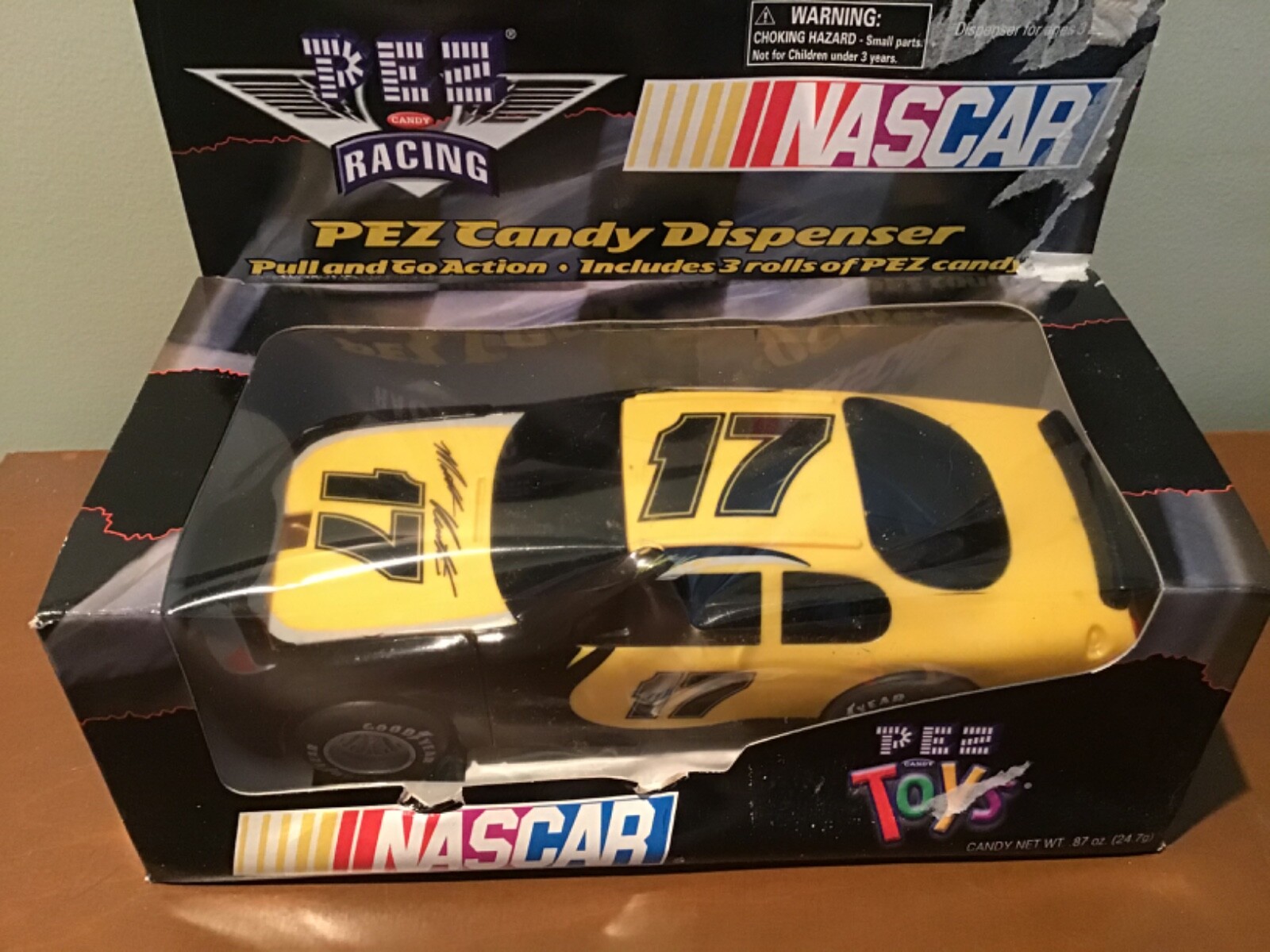 NASCAR Pez Pull & Go Car Candy Dispensers Set of 6 Cars | eBay