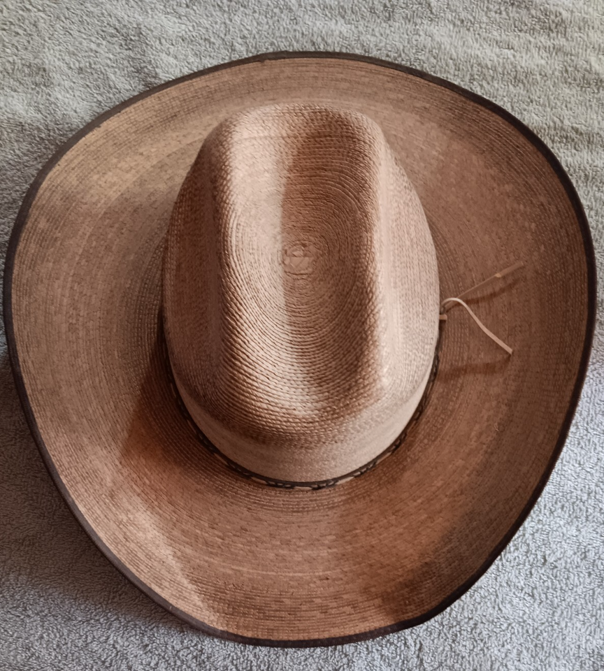 Resistol Jason Aldean Palm Leaf Cowboy Hat - Amarillo Sky | eBay