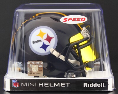 PITTSBURGH STEELERS NFL Riddell SPEED Mini Football Helmet w/ EYE ...