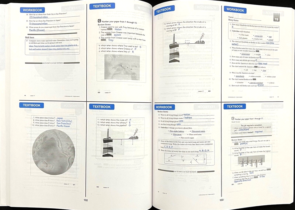 2nd Grade - SRA READING MASTERY - ANSWER KEY - TEACHER GUIDE (Signature ...