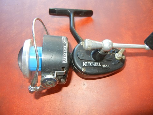 Garcia Mitchell 300A Spinning Fishing Reel Vintage Black - France | eBay