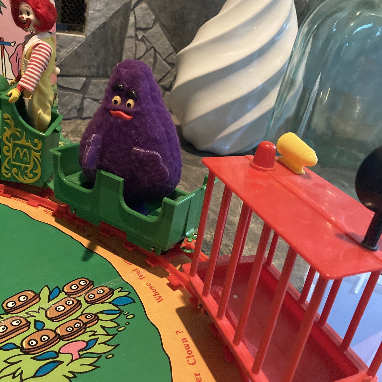 Rare Vintage McDonald’s McDonaldland Playland Set Remco Train 1976 ...