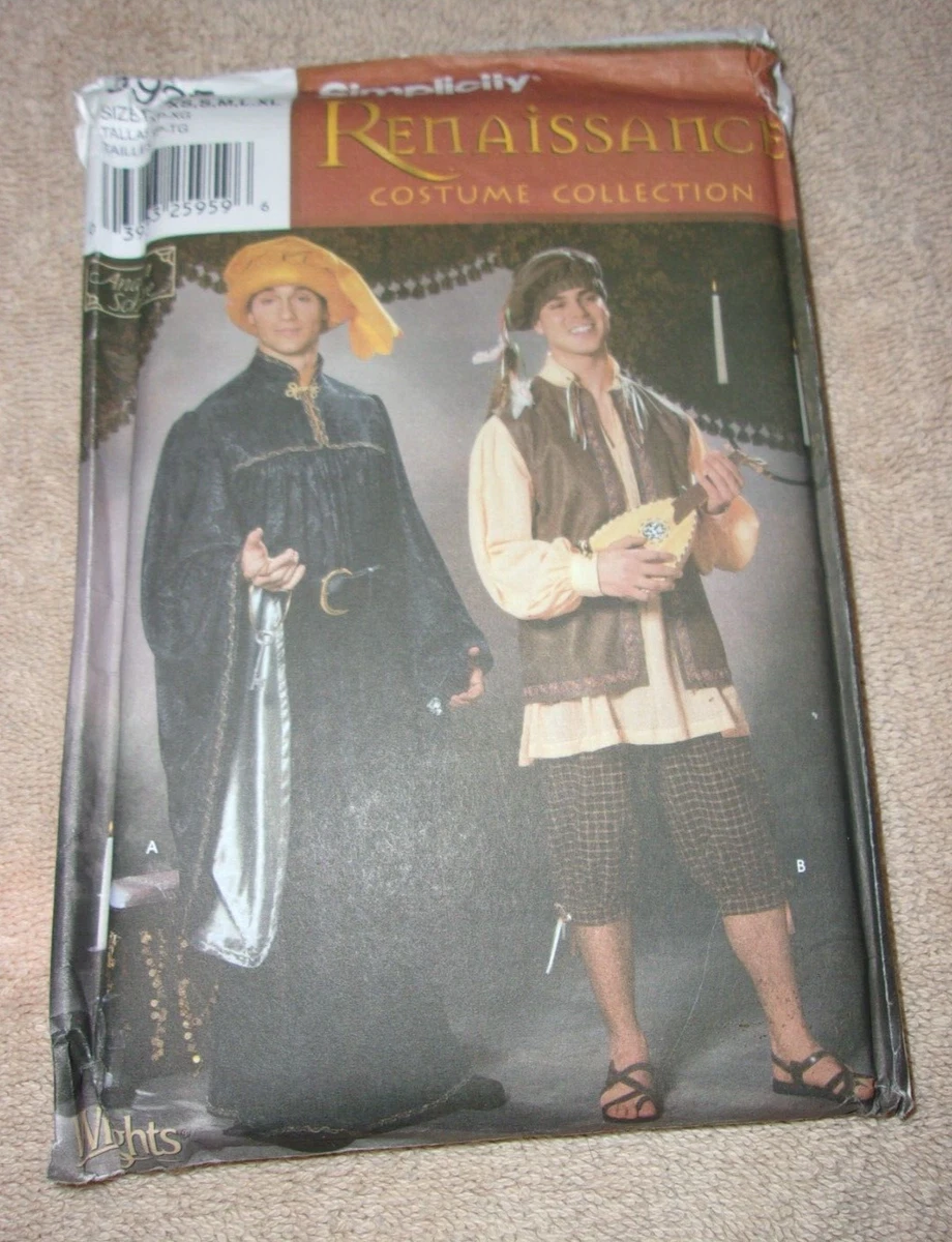 Renaissance Clothing For Men Patterns