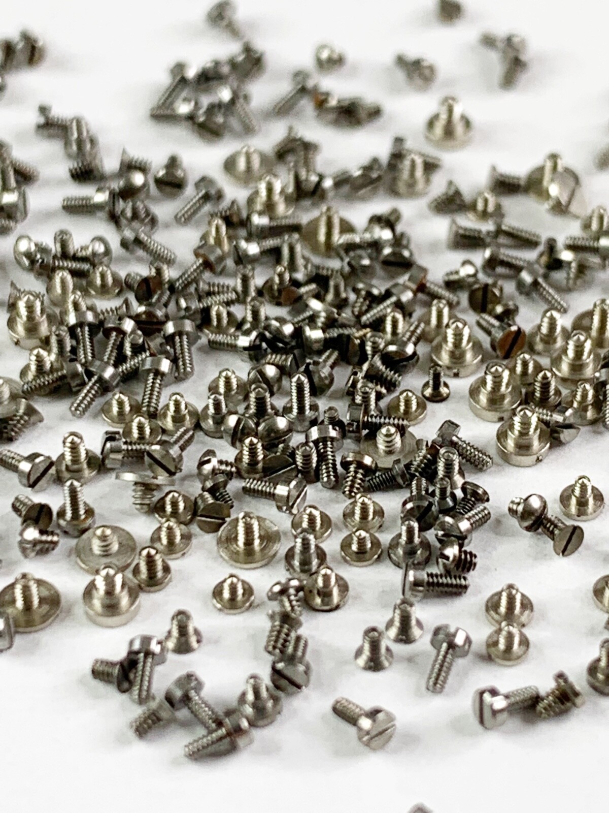 100 Watch Screws Tiny Steampunk Altered Art Parts Watchmaker Lot Repair ...