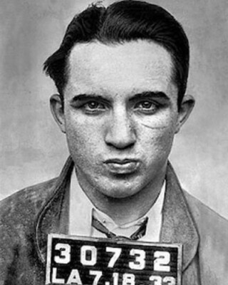 LA Gangster Mobster MICKEY COHEN Glossy 8x10 Mugshot Photo Mafia Family ...