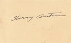 Harry Antrim (The Andy Griffith Show) signed 3x5 index card JSA | eBay