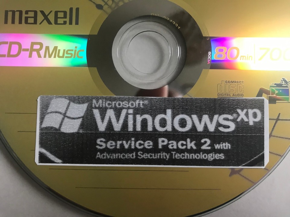 Microsoft Windows XP Service Pack 2 SP2 CD (Copy Disc Only ) | eBay