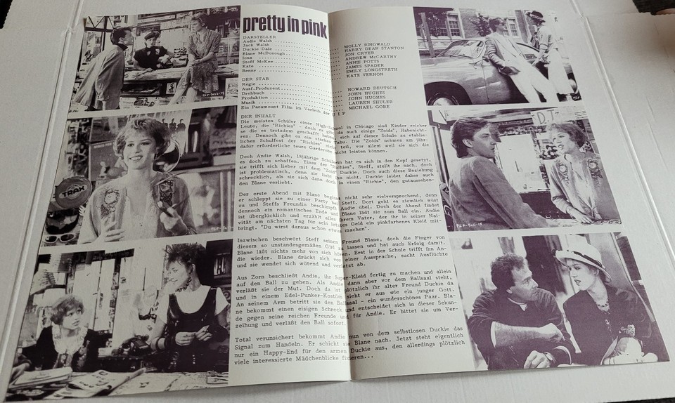 NFP-Filmprogramm: MOLLY RINGWALD in "Pretty In Pink" mit Jon Cryer ...