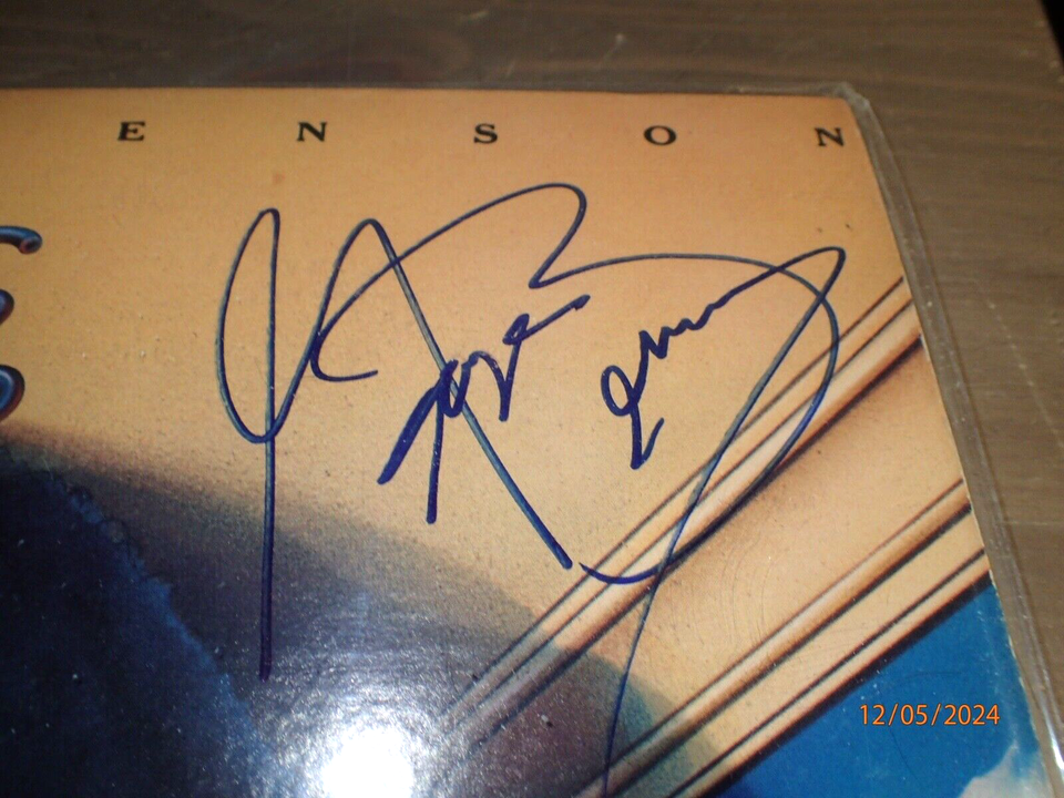 Vintage Signed Autographed George Benson Benson Burner Vinyl Record ...