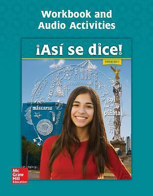 Spanish Ser.: Asi Se Dice! Level 1, Workbook and Audio Activities by ...
