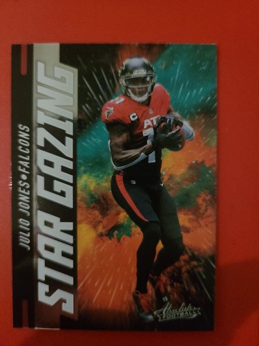 2021 Panini JULIO JONES STAR GAZING Card Absolute Football Atlanta ...