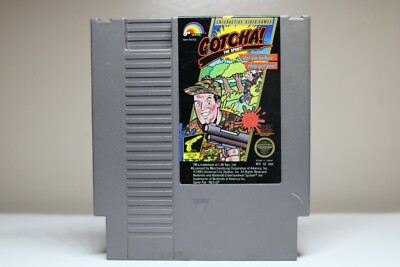Gotcha! The Sport! (Nintendo Entertainment System, 1987) NES Cleaned ...