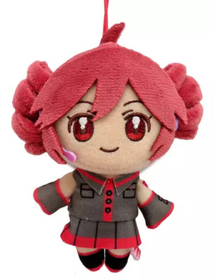 VOCALOID Kasane Teto Mascot Plush Doll Round One Limited Height 3.9 ...