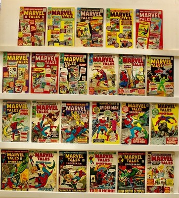 Marvel Tales Lot of 23 comics GOOD VERY GOOD 1966 See issue #'s below ...