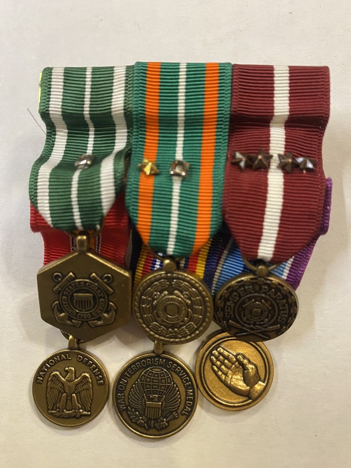 U.S. Coast Guard USCG Petty Officer Dress Uniform Medals | eBay
