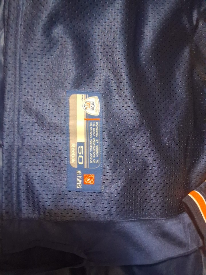 Chicago Bears Jay Cutler NFL Football Jersey Reebok On Field Sz 50 #6 ...