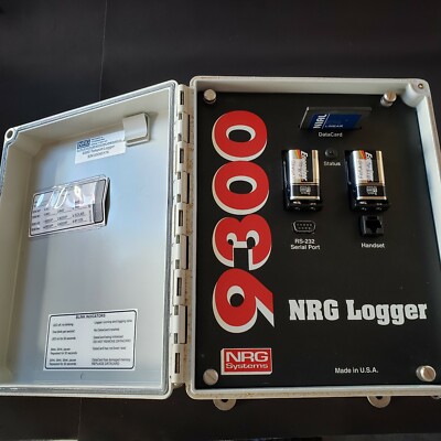 NRG 9300 Teleport Windspeed Wind Direction Logger in Waterproof Rugged ...
