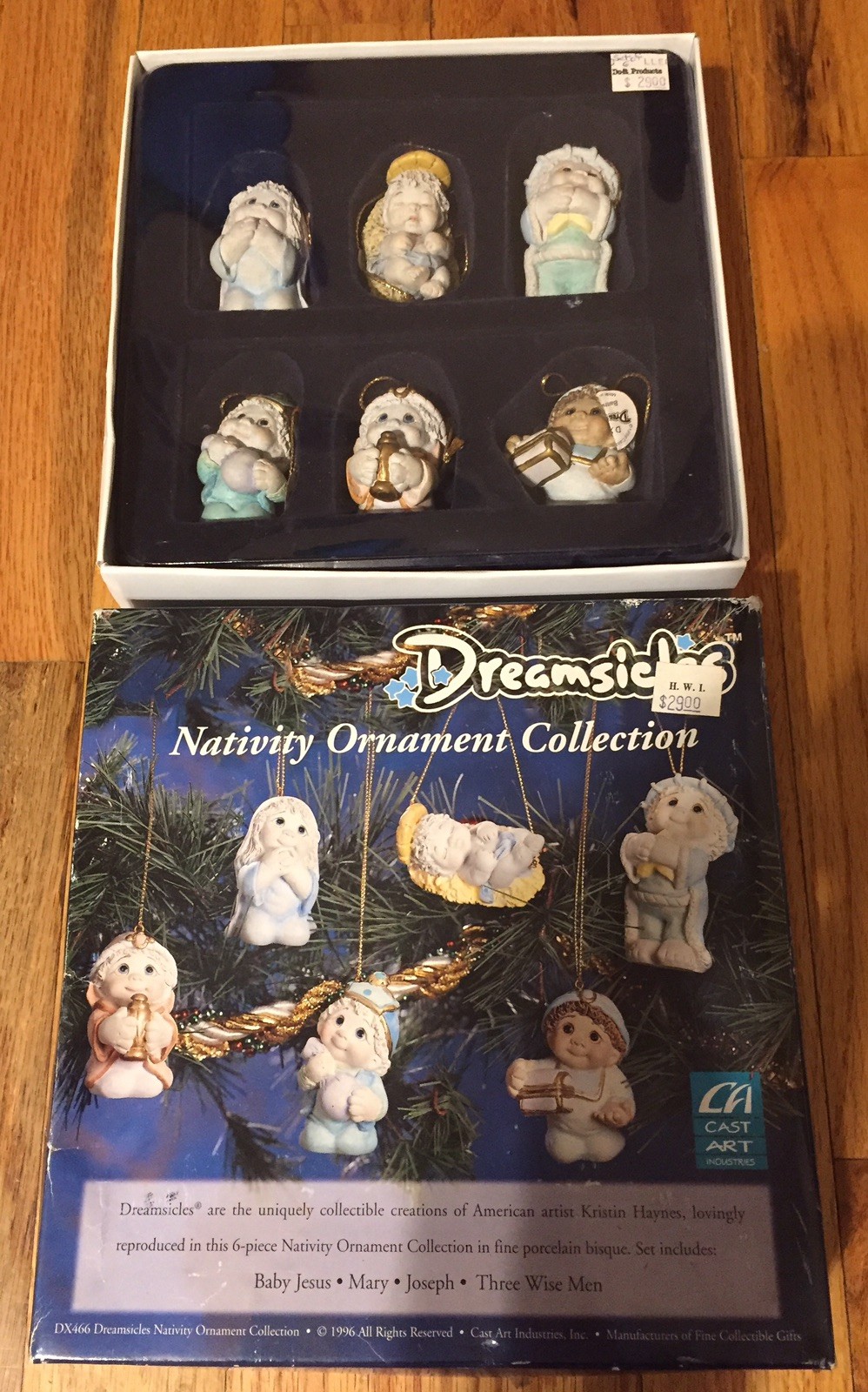 Dreamsicles Nativity DX466 Porcelain Christmas Tree Decoration Ornament ...
