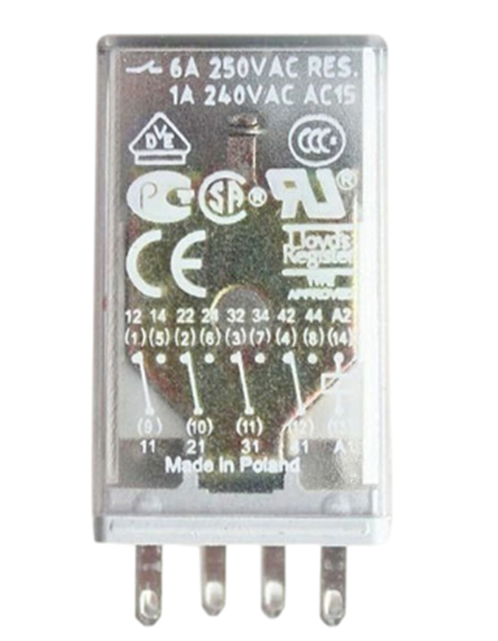 1PC CR-M024DC4L 24VDC Electromagnetic Relay 14Pins 1SVR405613R1100 | eBay