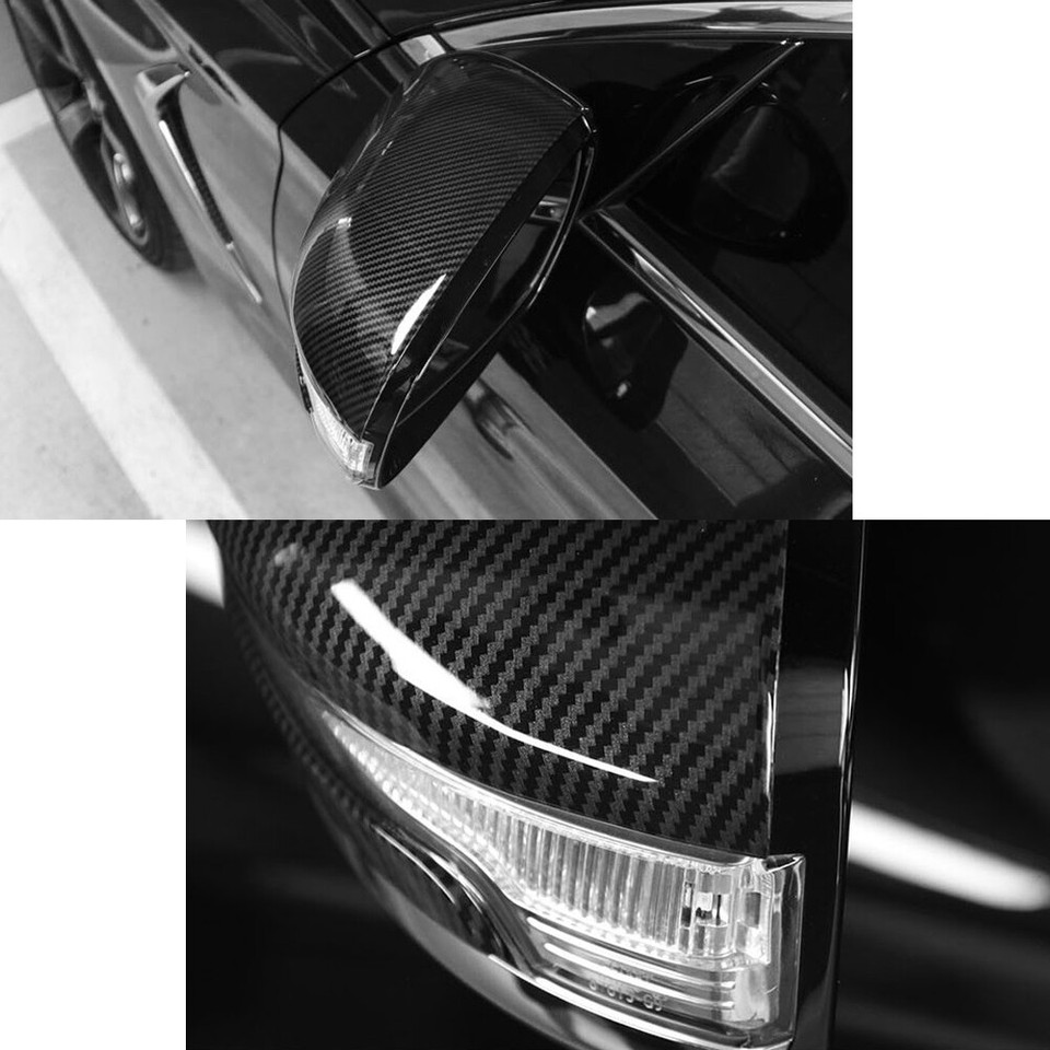 For Genesis G70 2019-2025 Carbon Fiber Side Door Rearview Mirror Cover ...