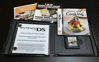 Personal Trainer Cooking (Nintendo DS) Complete CIB w/manual ...
