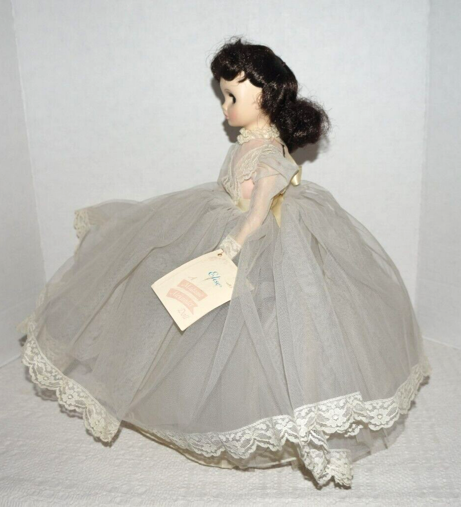 Vintage Madame Alexander ELISE Bride Doll Tagged 17" Tall Non Bendable ...