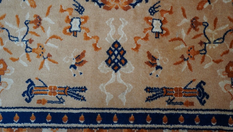 Authentic American Karastan 700-727 Cathay Medallion Wool Rug 8'8" x 12 ...