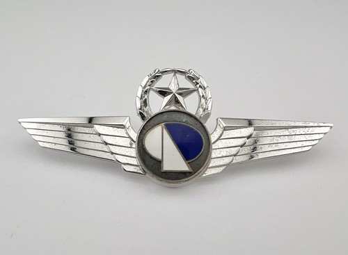 Rare Purdue Airlines Pilot Captain Sterling Silver Enamel Pins Wings 3 ...
