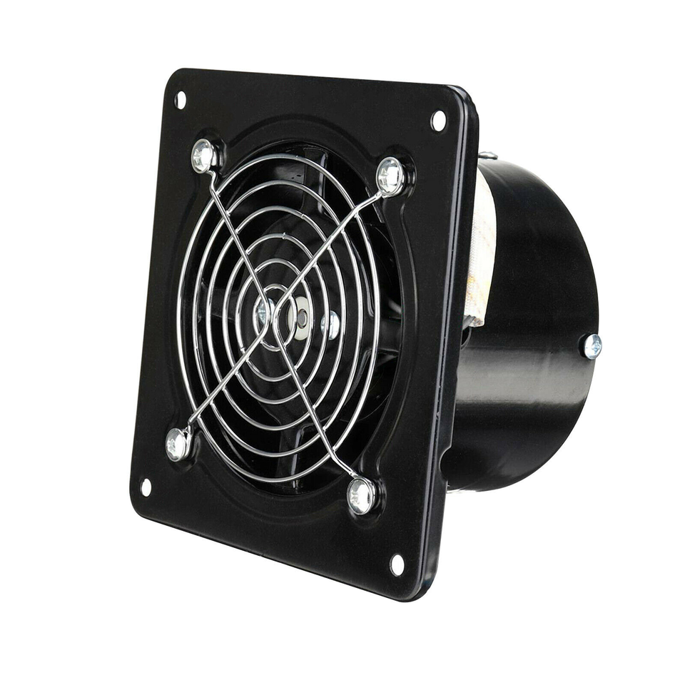 4/6/8/10" Exhaust Fan Ventilation Extractor Fan 110V Wall-Mounted ...